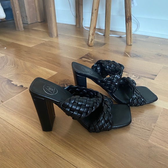 Missguided | Shoes | Missguided Black Block Heels | Poshmark